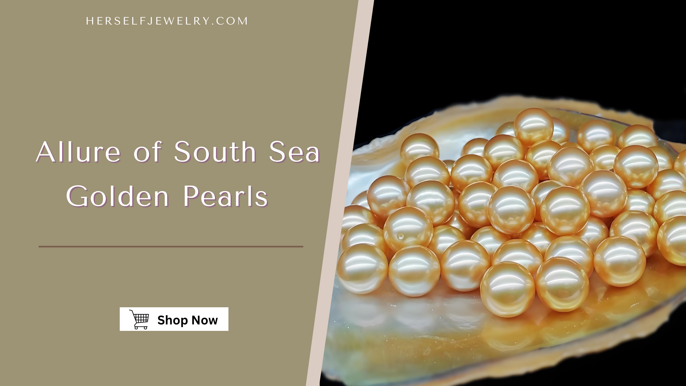Discover the Timeless Allure of South Sea Golden Pearls | Herself Jewelry